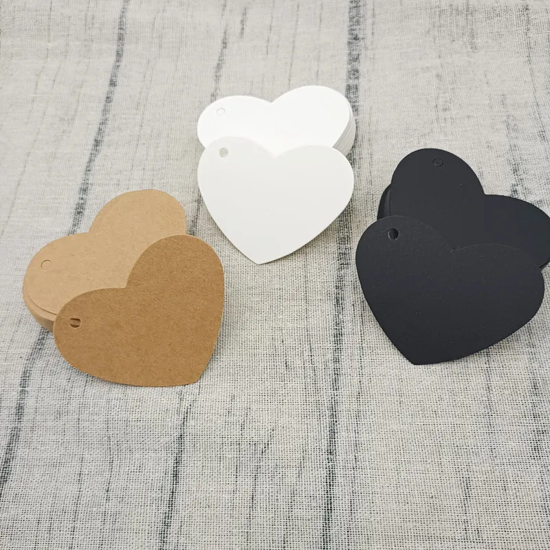 Unique Heart-Shaped Handmade Hang Tags: Personalized Gift Labels for ...
