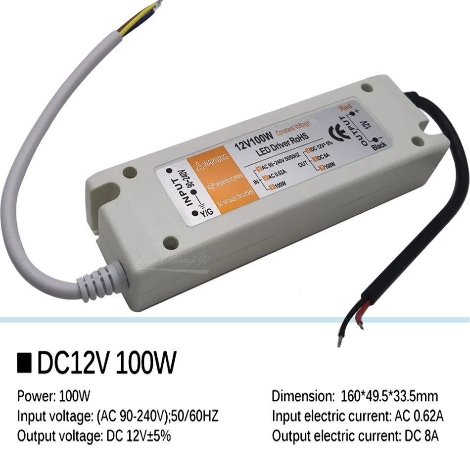 DHgate.com:5V 12V 72W Power Supply Adapter, 110V-220V to 12V/5V ...