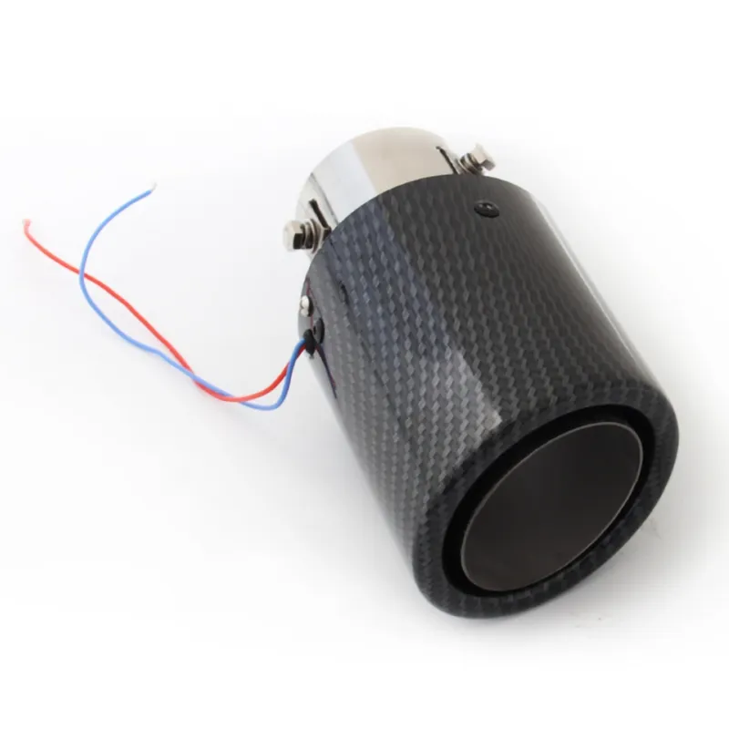 DHgate.com:Universal Car Modified Exhaust Muffler Tip Tail Pipe LED ...