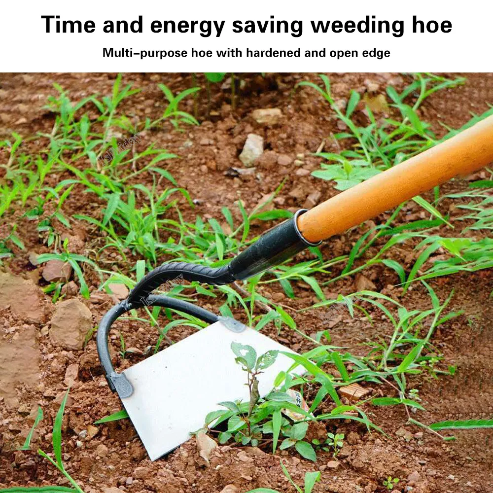 Handheld Solid Manganese Steel Weed Hoe for Gardening Weeding and Soil ...