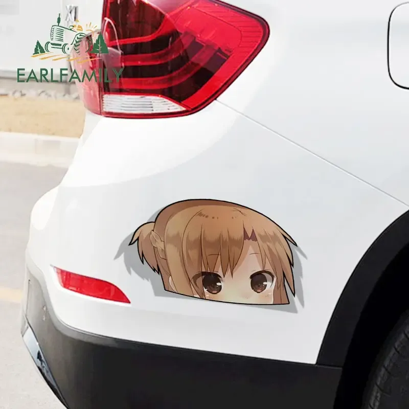 Anime Car Stickers: Yuuki Asuna Peeker Vinyl Decal JDM Car Rear ...