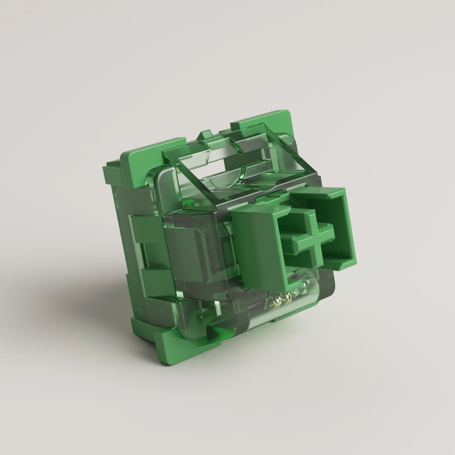 DHgate.com:MX Style Akko Matcha Green 3-Pin Linear Mechanical Keyboard ...