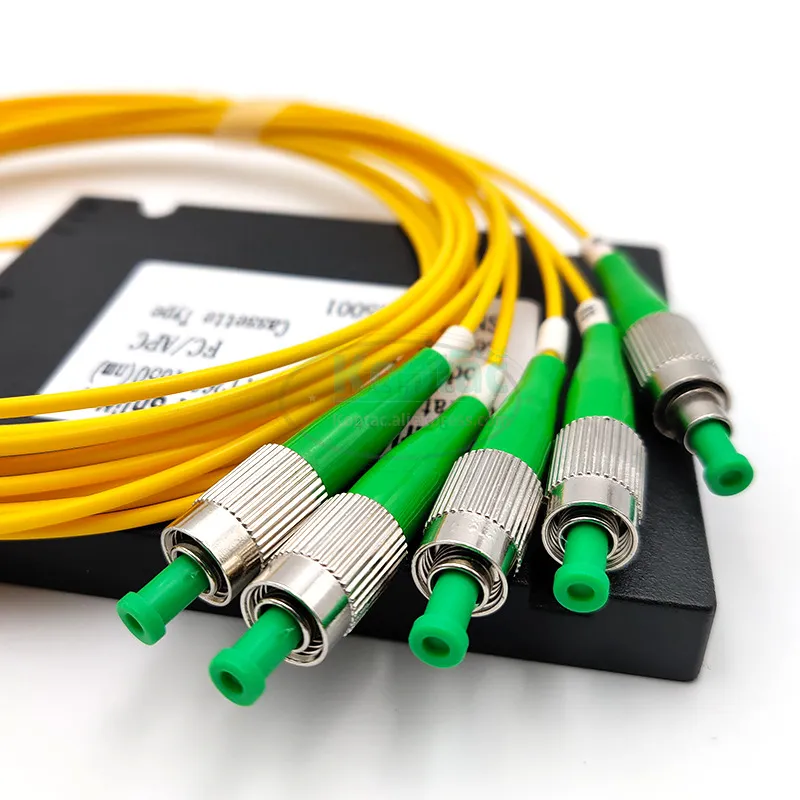 FC/APC 1x4 Single Mode Fiber Optic Splitter Box High Quality Optical ...