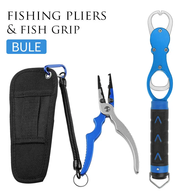 Easyfish Aluminum Alloy Fishing Pliers Hook Remover Splitter Set From ...