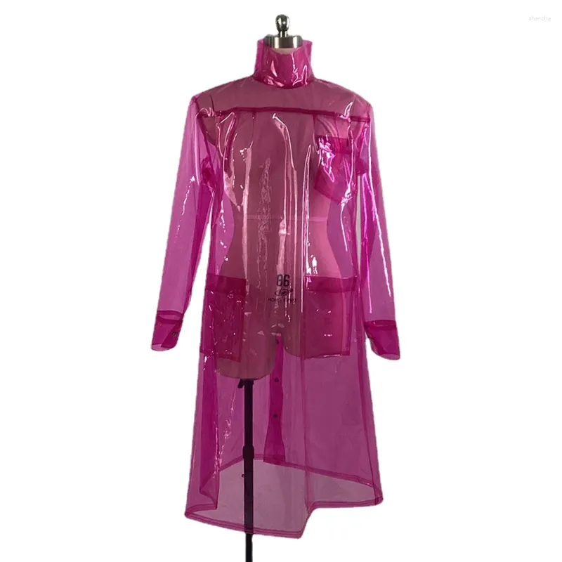 Transparent PVC Bodycon Pencil Dress for Women - Sissy Fetish Costume ...