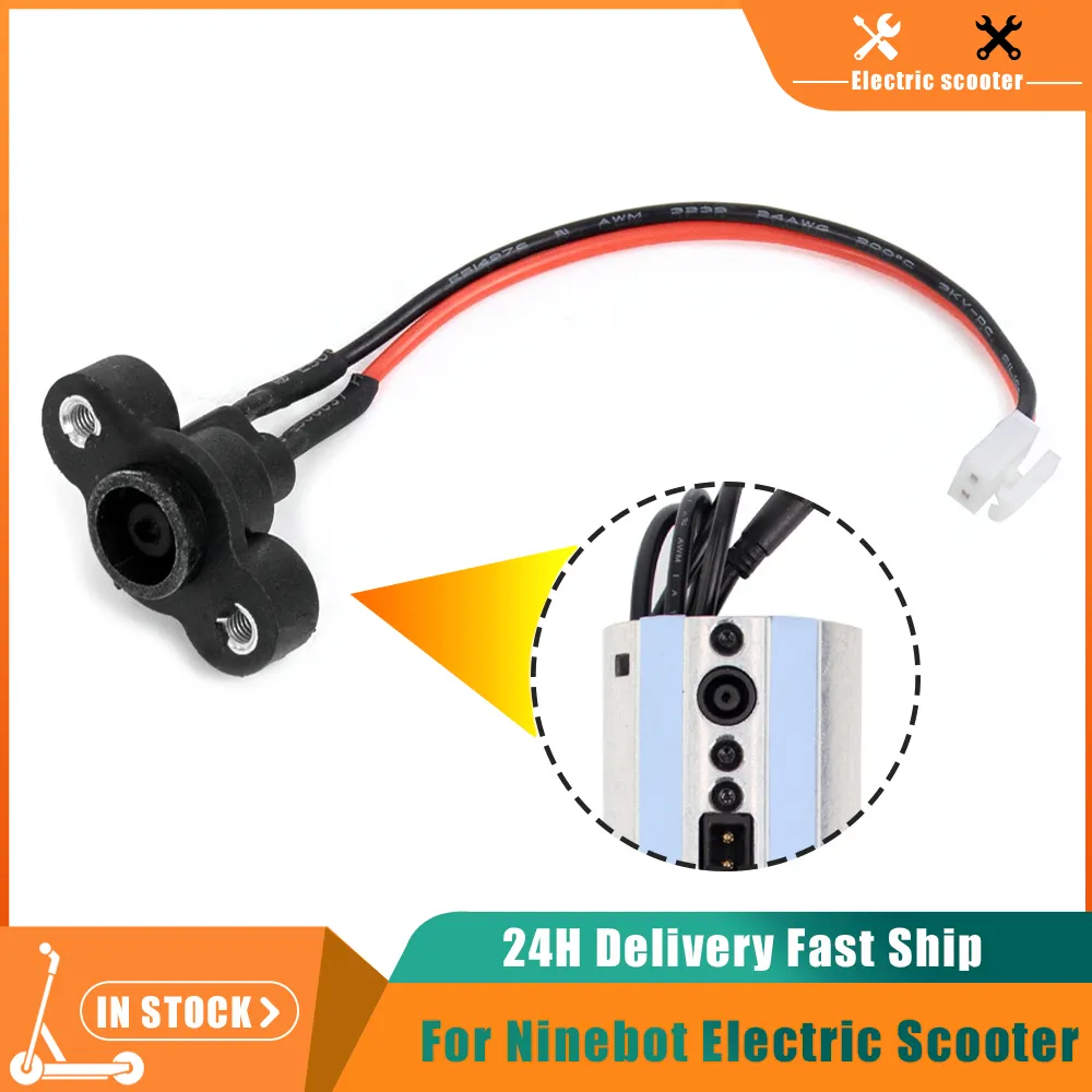 Segway Ninebot ES1 ES2 ES3 ES4 Electric Scooter Charging Port Power Cord Cable 1/2 Pack from ...