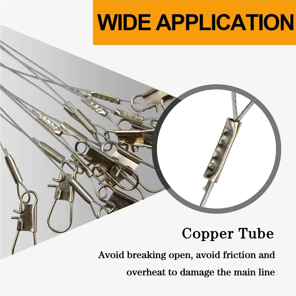 Copper Single Barrel Crimp Sleeves For 100lb Fishing Line, Wire & Cable ...
