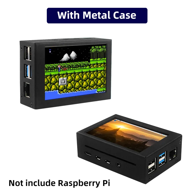5 LCD Display for Raspberry Pi 4B - SPI Touchscreen for Raspbian/Ubuntu ...