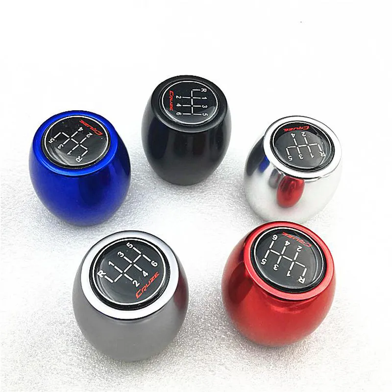 Aluminium MT Manual Car Shift Knob Lever Shifter Ball For 5 Speed 6 ...