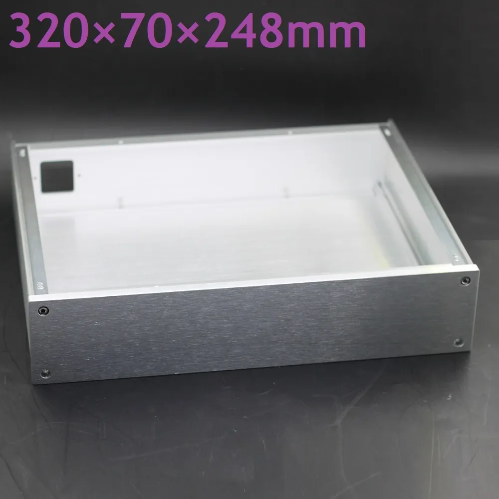 2024 Anodized Aluminum Preamp Chassis: DIY Amplifier Case for Headphone ...