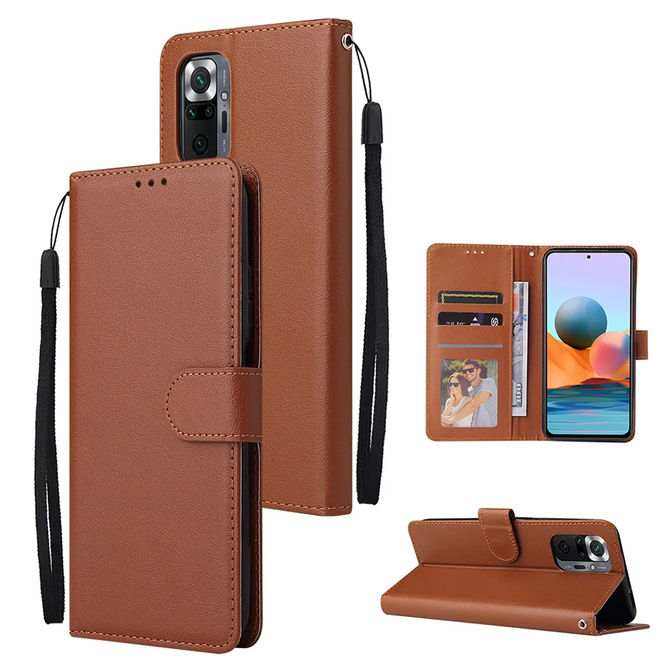 Etui Leather Smartphone Wallet Case for Redmi 10C 10A 6 6A 7 7A 8 8A 9 ...