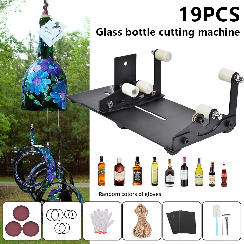 Precision Glass Cutter Machine: DIY Creative Beer Bottle Cutter for ...