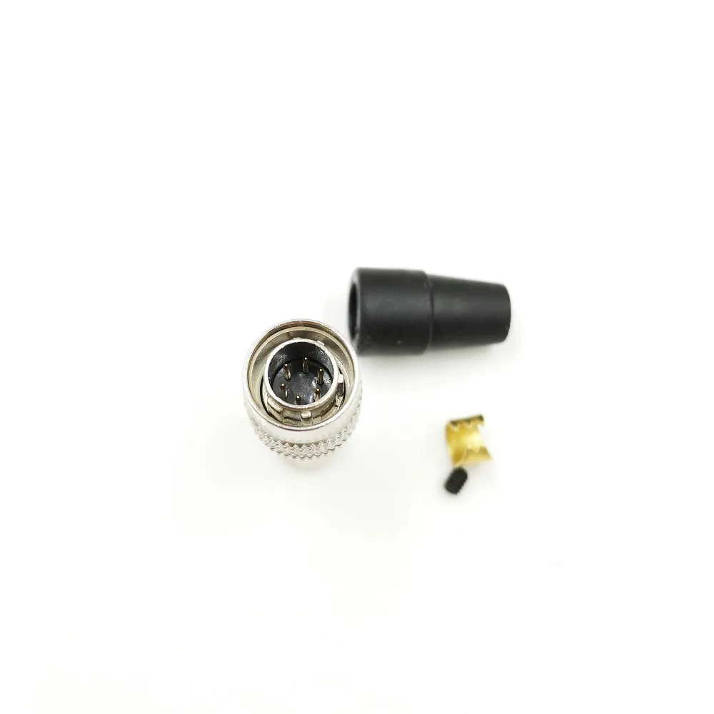 HIROSE Connector HR 10A Male Plug with 4, 6, 10, and 12 Pins for ZOOM ...