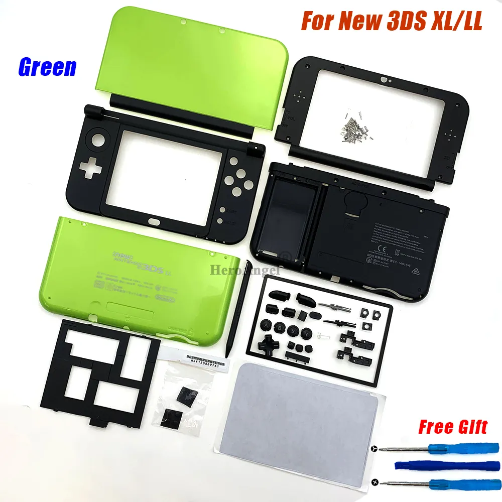 2020 New Replacement For Nintend New 3DS LL Game Console Case Cover for New 3DS XL Housing Shell Cover Case Full Set