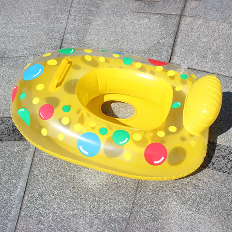 Infant Bath Tub Seat Inflatable Swim Ring For Baby Toddlers Cute Swim ...