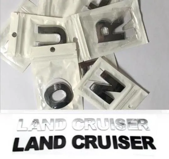 Car Metal 3D Letters Hood Emblem Logo Badge Car Stickers Styling Car ...