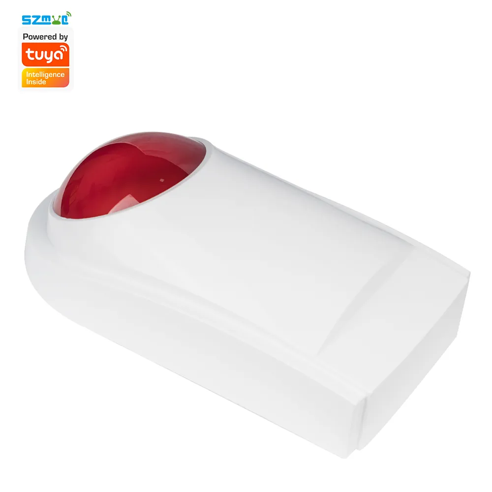 Tuya ZigBee Siren Outdoor Mermaid Safety Alarm with Strobe Flashing ...