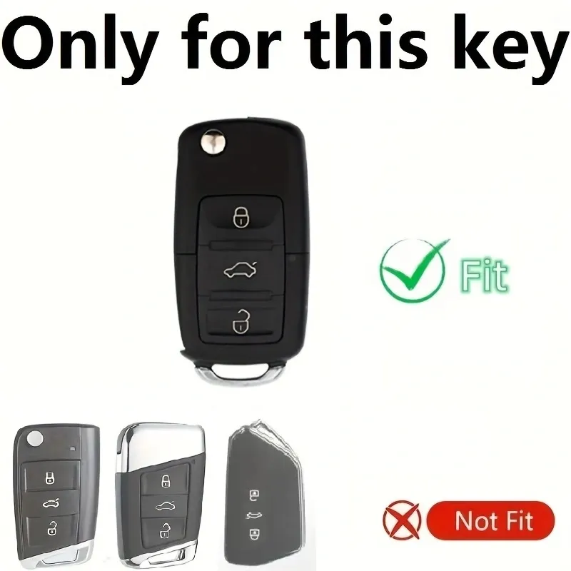 DHgate.com:Leather TPU Car Key Cover Case VW For Volkswagen POLO Tiguan ...