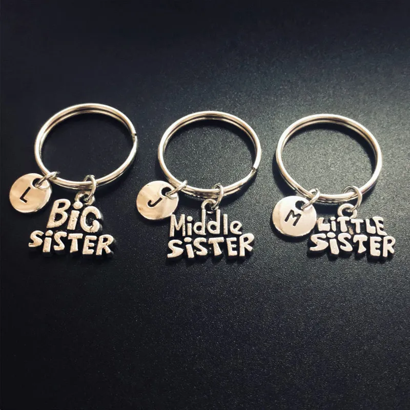 Charming Little Sister custom keychains - Perfect...