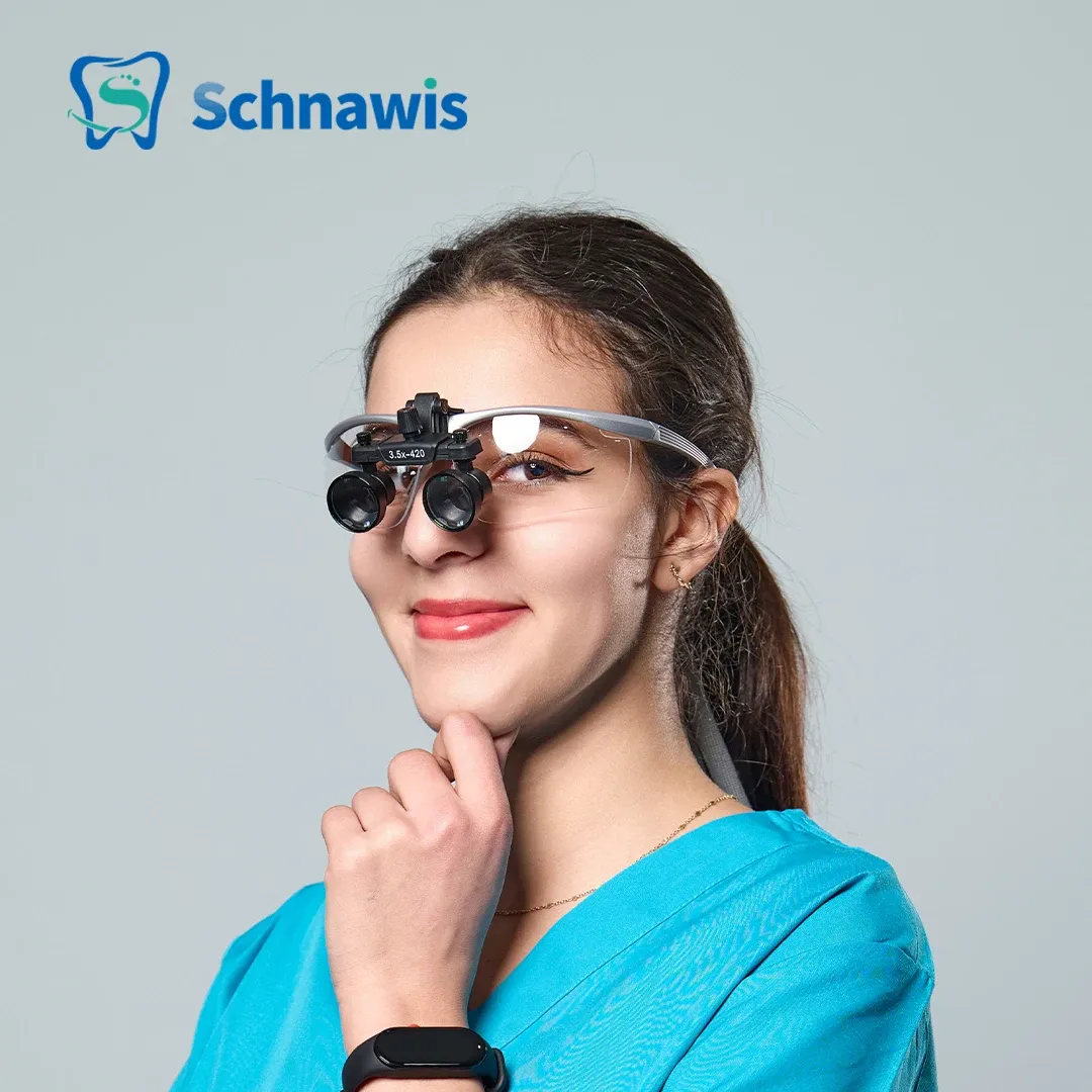 3.5X Dental Surgical Magnifier Dental Loupes Optical Magnifier Wide ...
