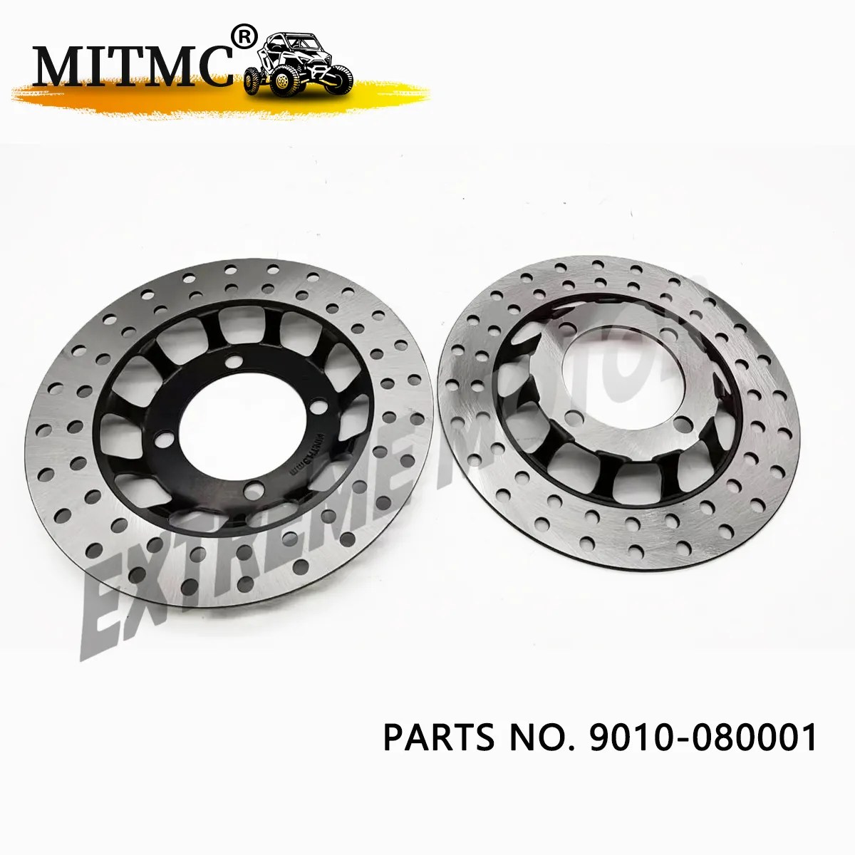 2-Pack Front Brake Disc Rotors for CFMOTO ATV UTV 400 450 500 X5 X6 U6 800 CF800-3 U8 9010 ...