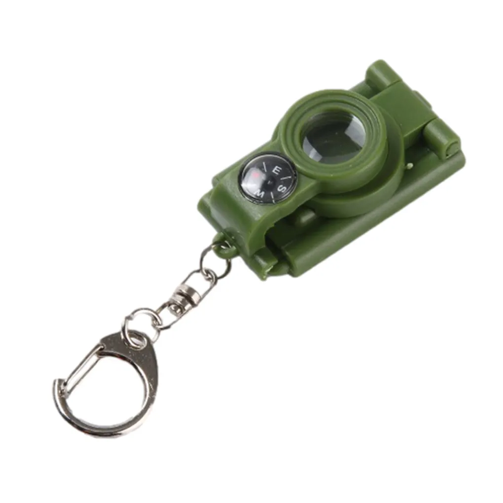 Keyring Monocular Telescope Foldable Compact Outdoor Keychain Telescope ...