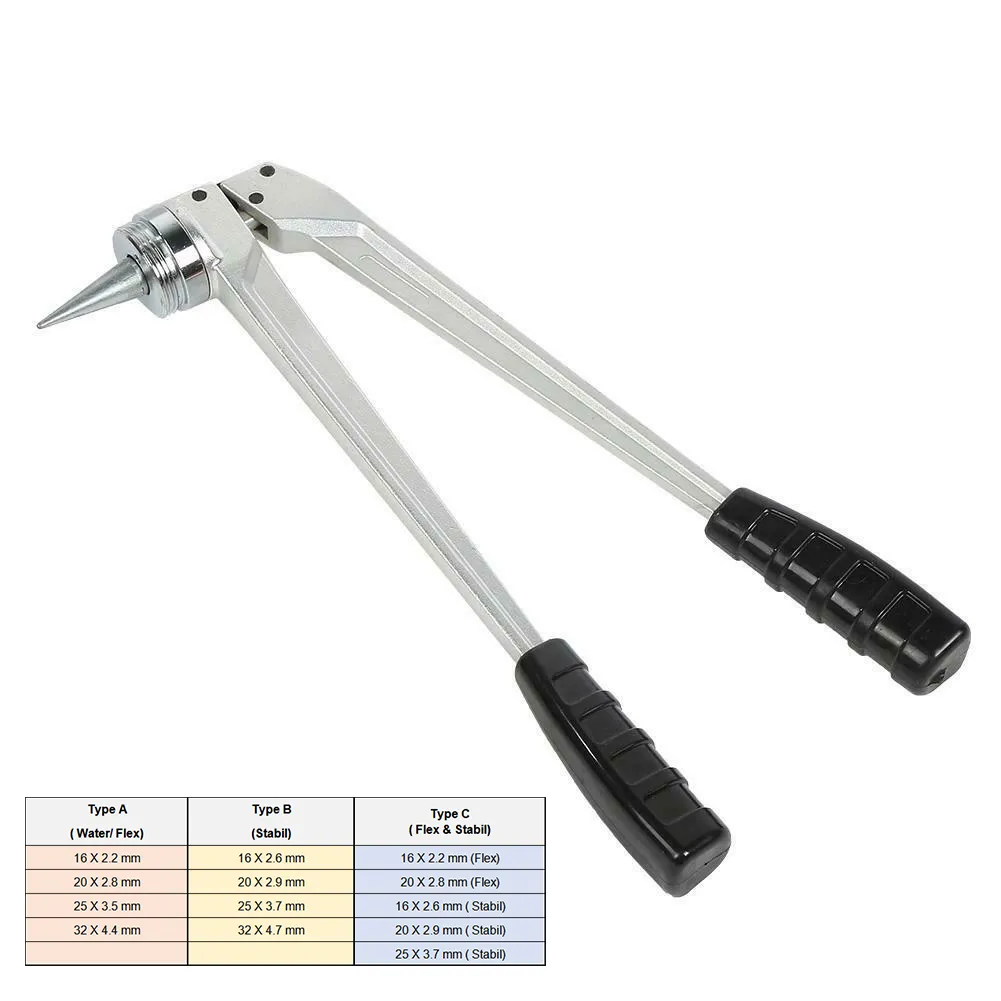 Rehau Tube Fitting Tool PE-1632FS: Copper Pipe Expander For 16mm, 20mm ...