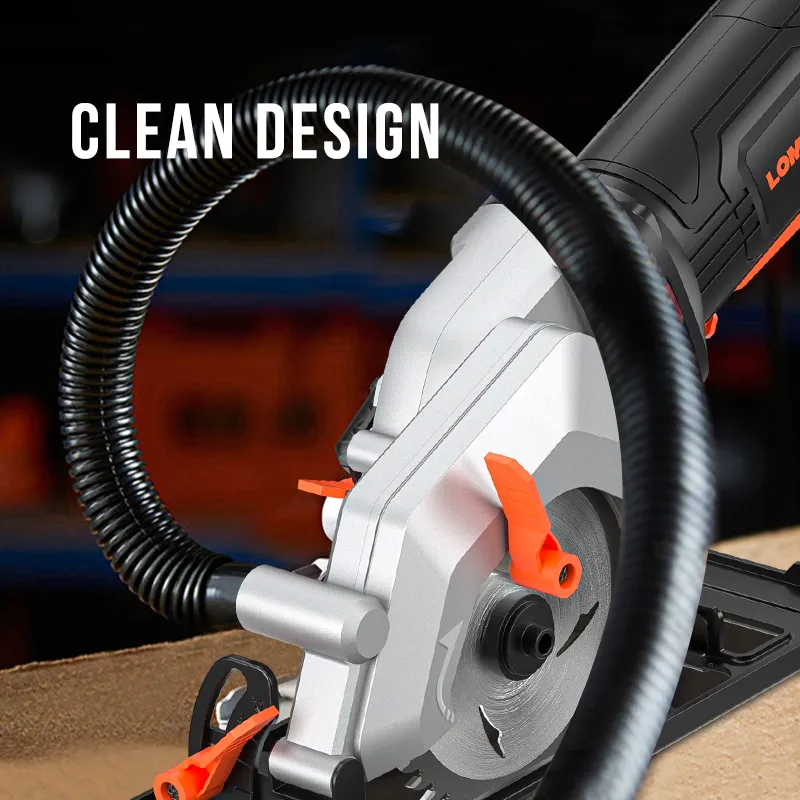 Powerful 800W LOMVUM Mini Electric Saw: 45° Bevel Circular Hand Saw For ...