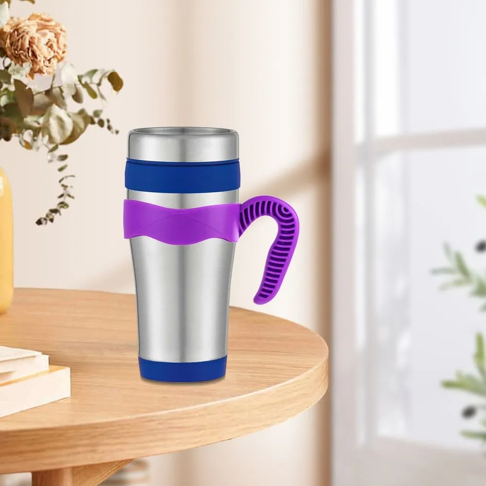 Anti Slip Rubber Cup Holder with Handle for 20oz and 30oz Travel Coffee ...