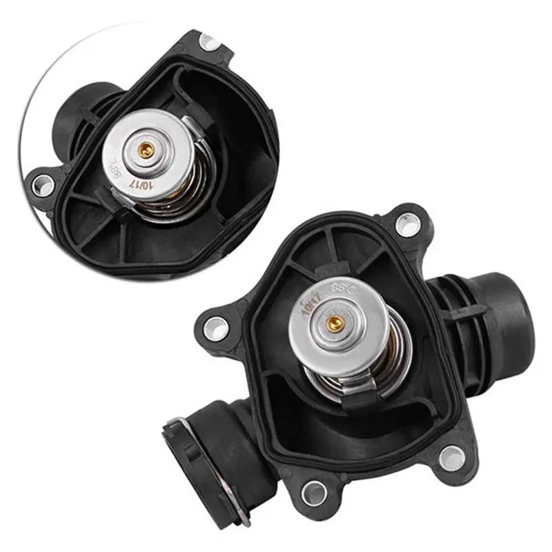 Engine Thermostat Assembly for BMW 1 3 5 6 7 Series, E90 E46 E87 E61 X3 ...