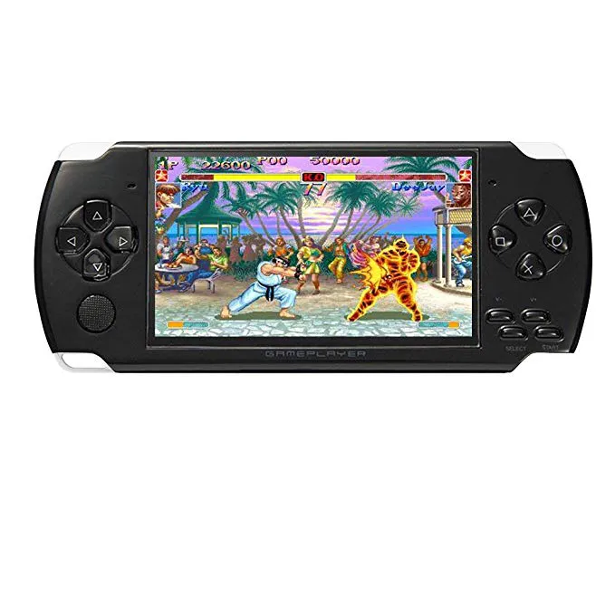 4.3 Inch 8GB Handheld Portable Game Console Built In 1200+Real Video ...
