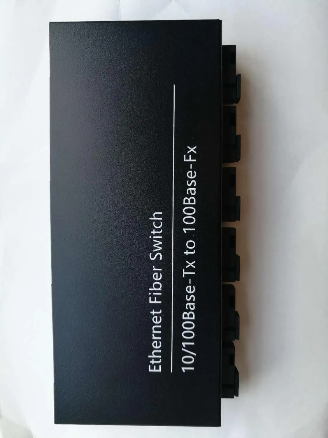 Fiber To RJ45 Ethernet Media Converter: 10/100M Fiber Switch With 2 ...