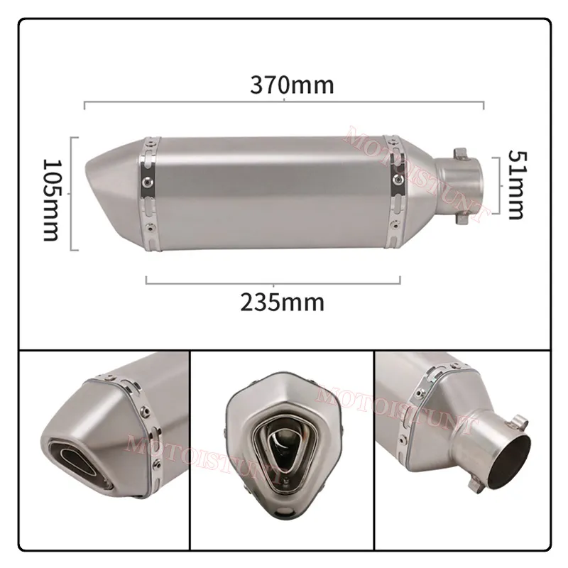 High-Performance Full Exhaust System for Honda PCX125/150 with Enhanced ...