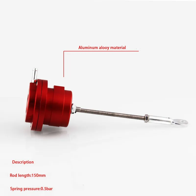 Universal Turbocharger Kit Adjustable Turbo Actuator Valve, Aluminum ...