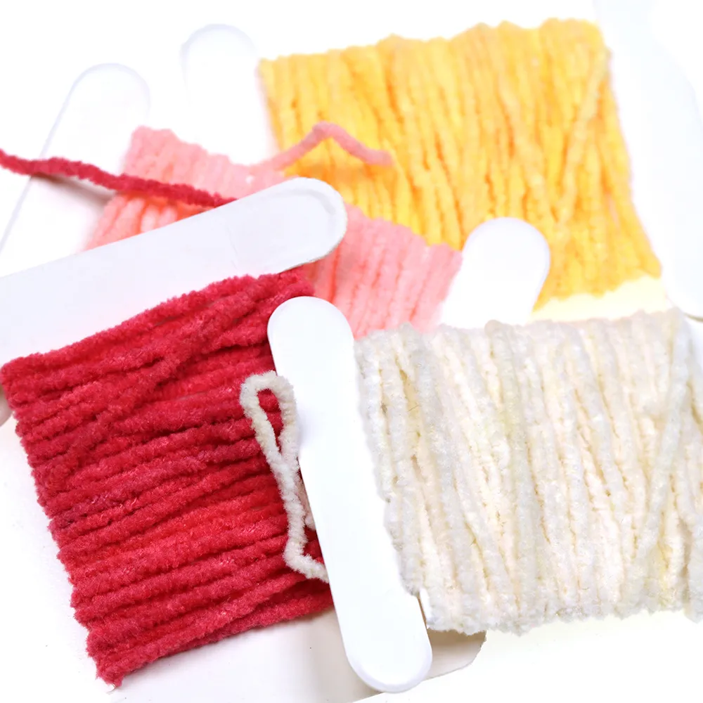 ICERIO Ultra Chenille Nymphs Pupas Sleep Streamer Wet Flies Tying ...