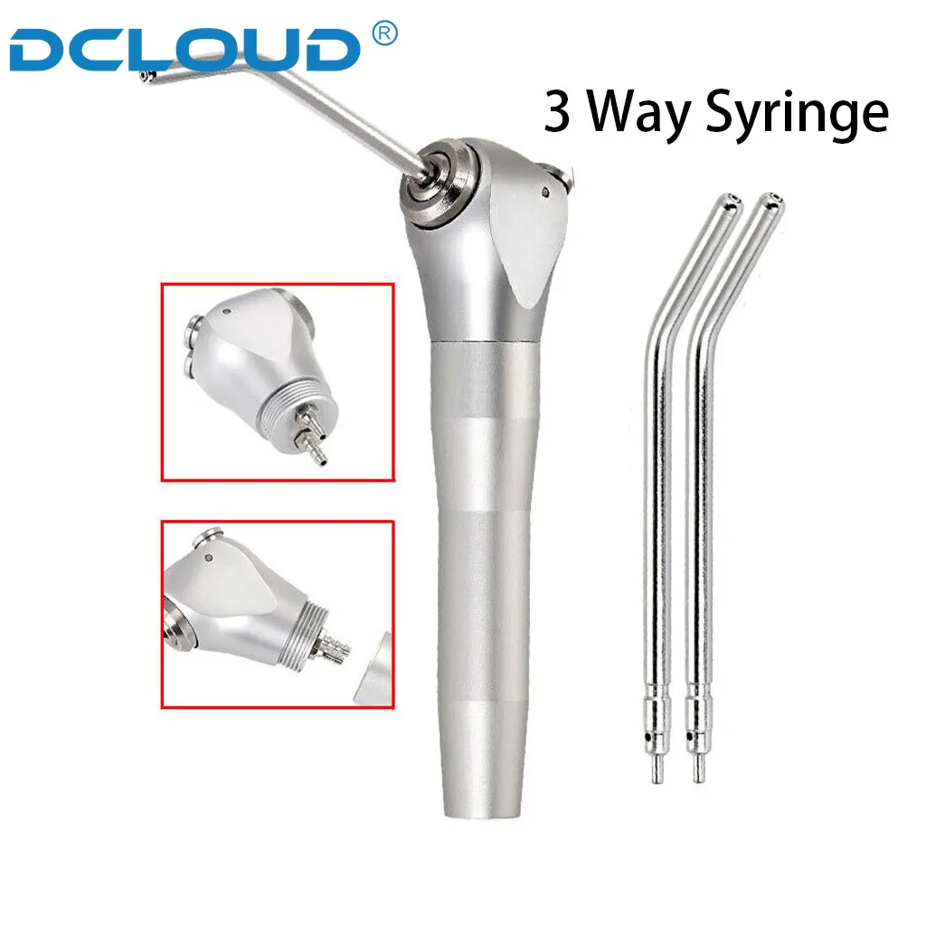 Disposable Dental 3-Way Air Water Spray Triple Syringe Tips Nozzles ...