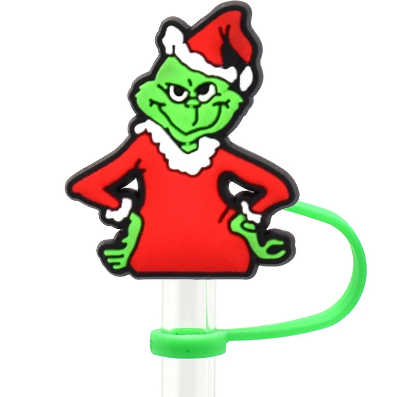 Optimized Product Title: Christmas Reusable Pulling Straws Cover 10MM ...