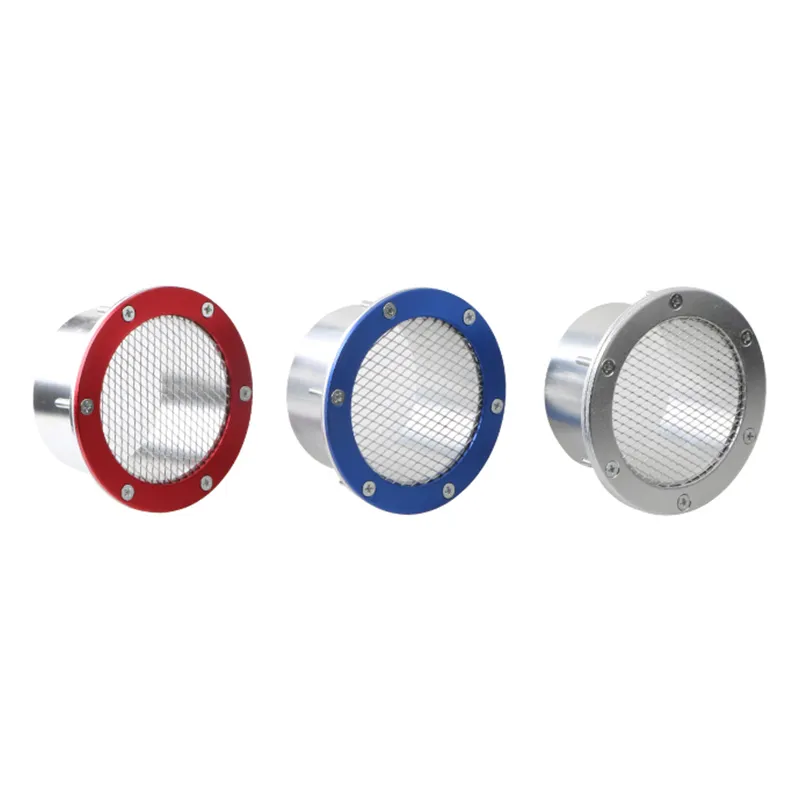 Aluminum Alloy Car Intake Pipe Vent Grille, Cold Air Intake Filter ...