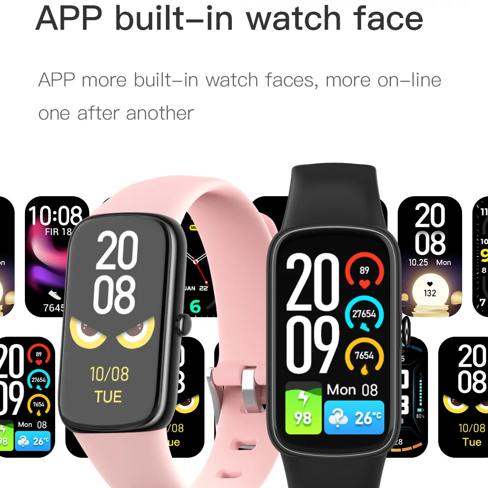 2024Slim Smartwatch for Men | Heart Rate & SpO2 Tracking with OLED ...