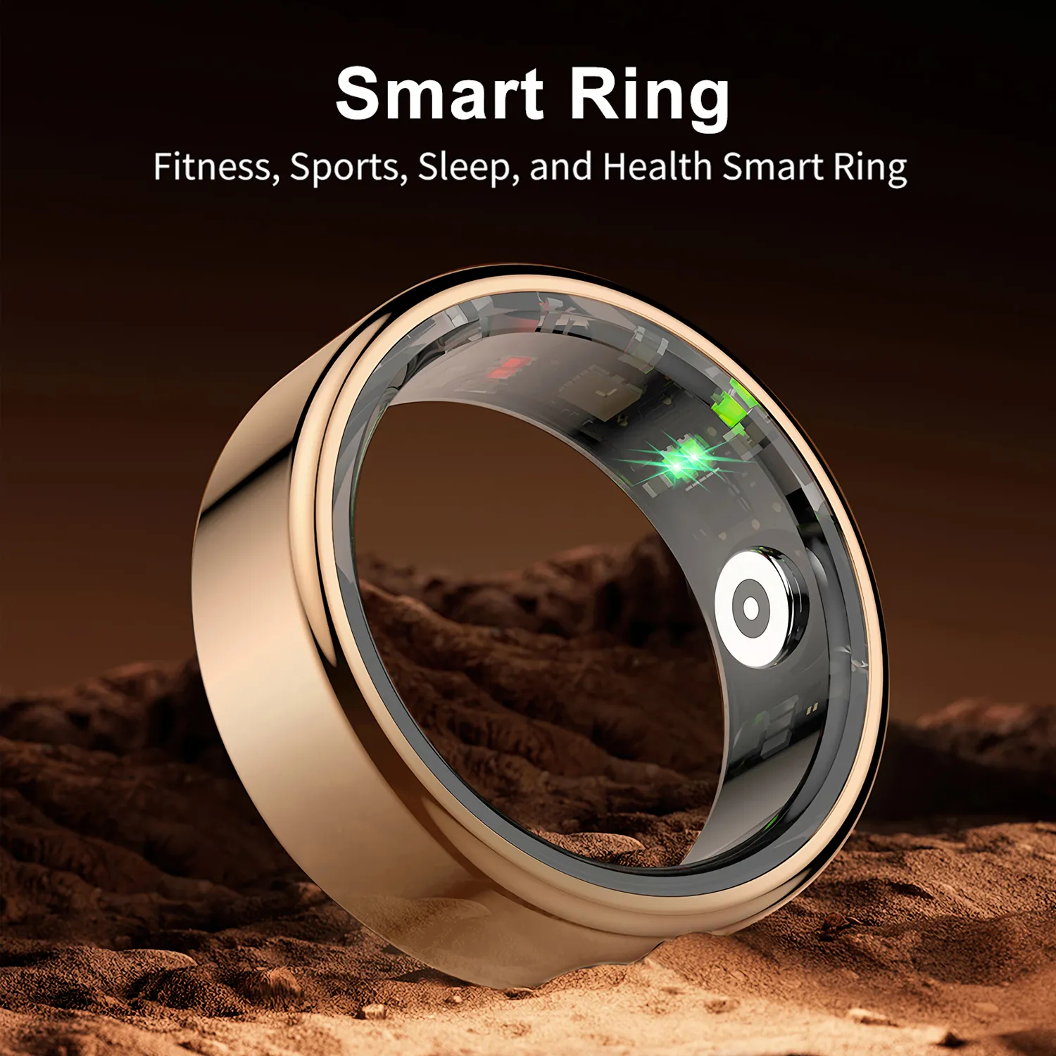 R02 smart ring samsung - IP68 Waterproof, Blood Pressure, Oxygen Sleep ...
