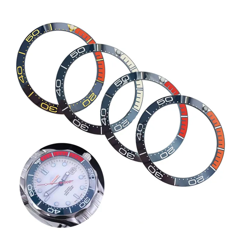 38-30.8 mm Colorful Ceramic Bezel Insert for 41 mm Dial Watch Bezel ...