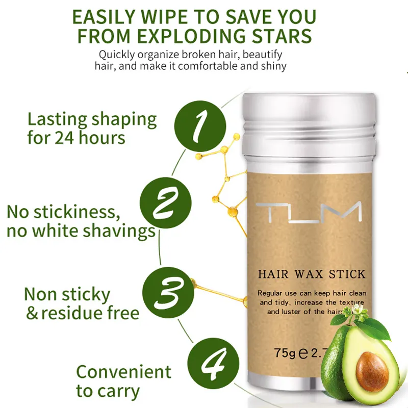 DHgate.com:TLM 75G Broken Hair Artifact Hair Wax Stick: Fix Frizz ...