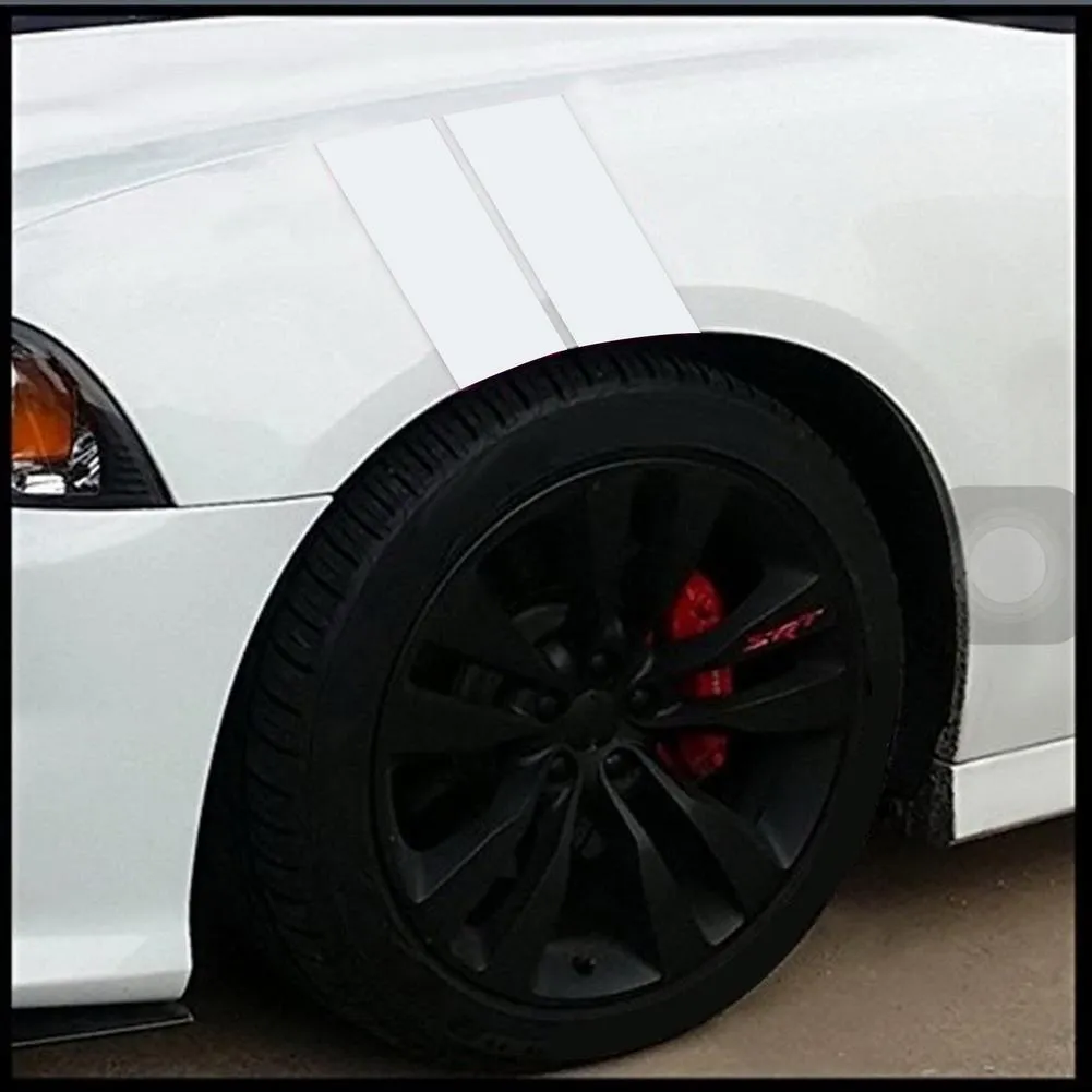 Set Car Reflective Stickers Wheel Warning Decal Strip Secure Reflector ...