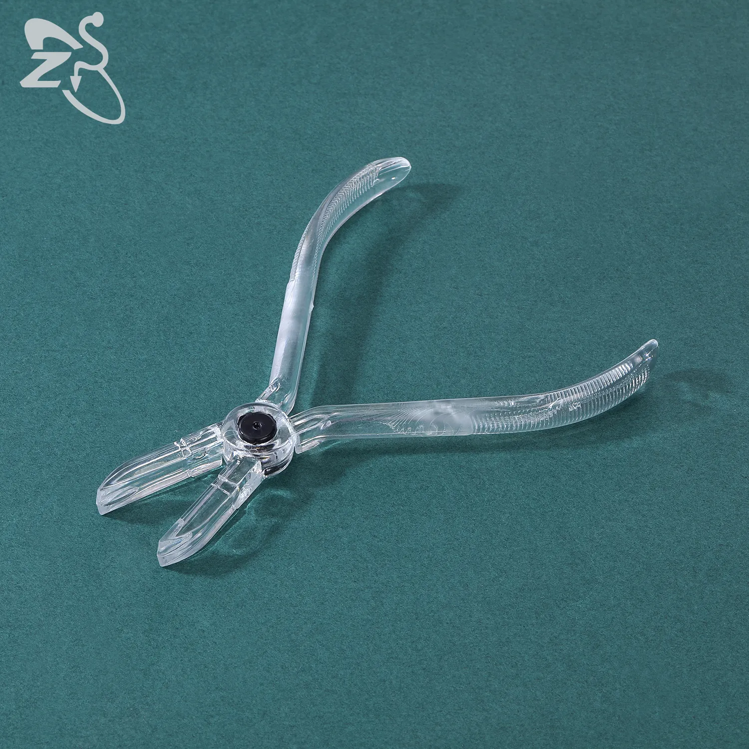 ZS Acrylic Disposable Body Piercing Clamp for Ear Helix Lip Navel Nose ...