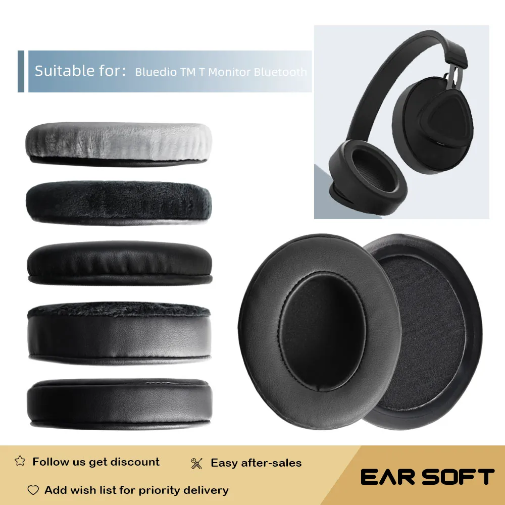DHgate.com:Earsoft Replacement Earpads with Microphone for Bluedio TM T ...