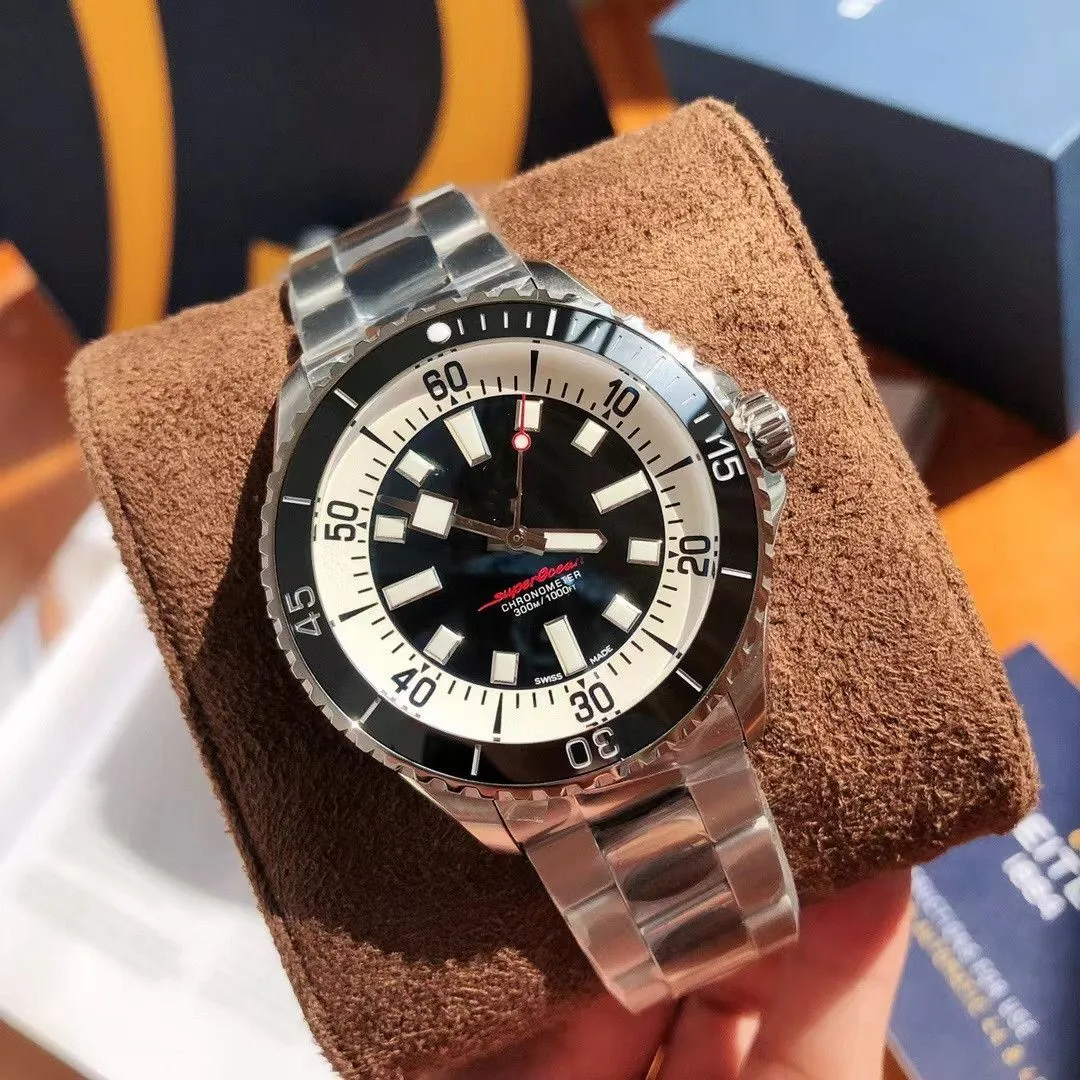 watch is 44mm in diameter with Swiss sw200 movement automatic winding ...