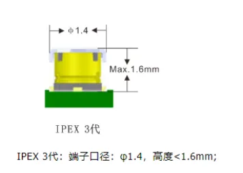 U.FL-R-SMT RF Coaxial Connectors IPX1/IPX3/IPX4/IPX5 UFL IPEX SMT ...
