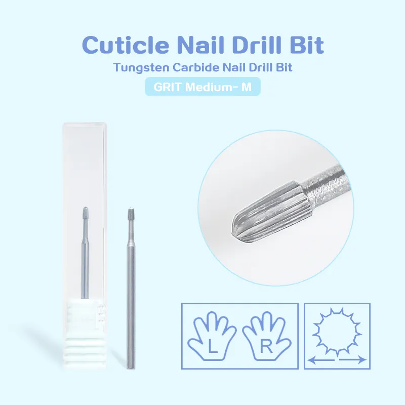 DHgate.com:Tungsten Carbide Cuticle Cleaner Nail Drill Bit for Safe ...