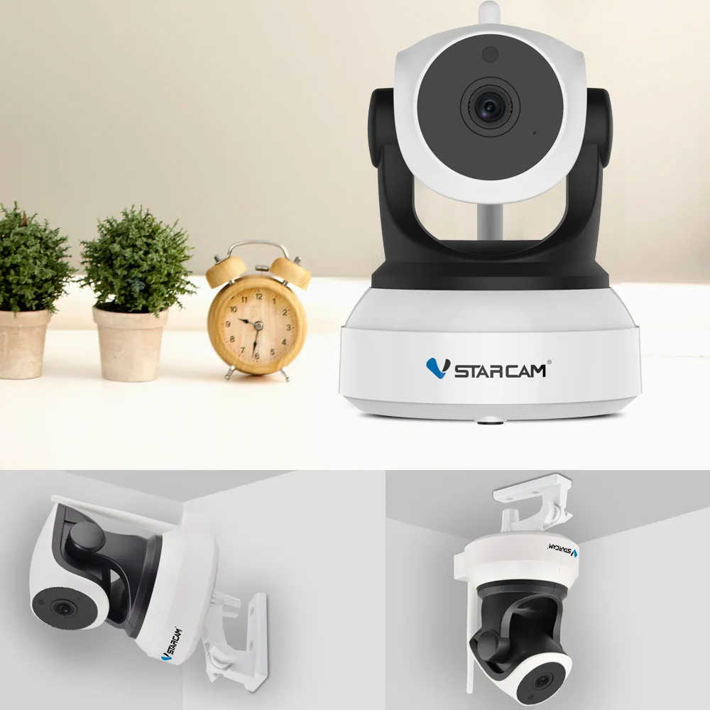 Vstarcam C24S 3MP HD 1080P PTZ IP Camera, Wi-Fi SD Card Baby Monitor ...