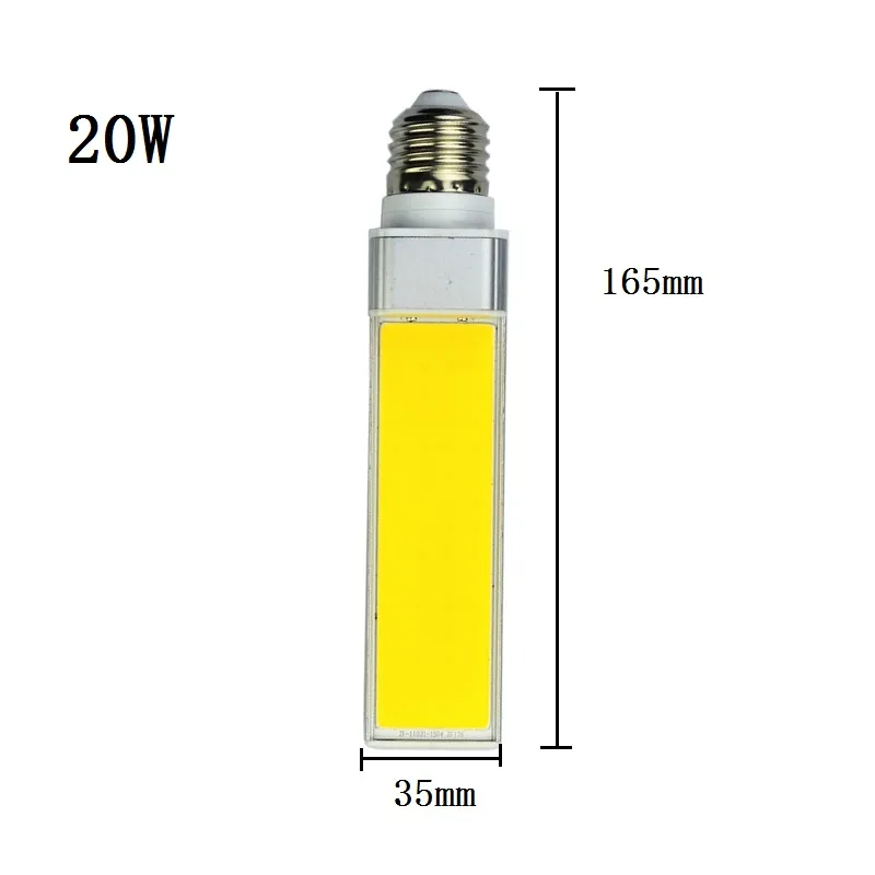 Lampada E27 LED Corn Cob Bulbs 10W 15W 20W Warm White COB Spotlight 180 ...